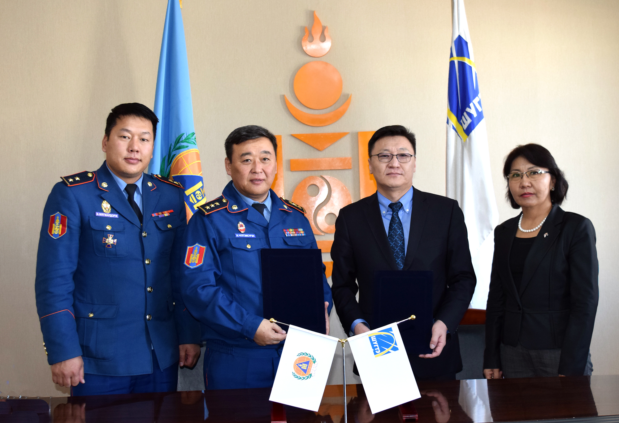 Алба хаагчдын эрүүл мэндийг хамгаалахад хамтран ажиллана Онцгой байдлын ерөнхий газар