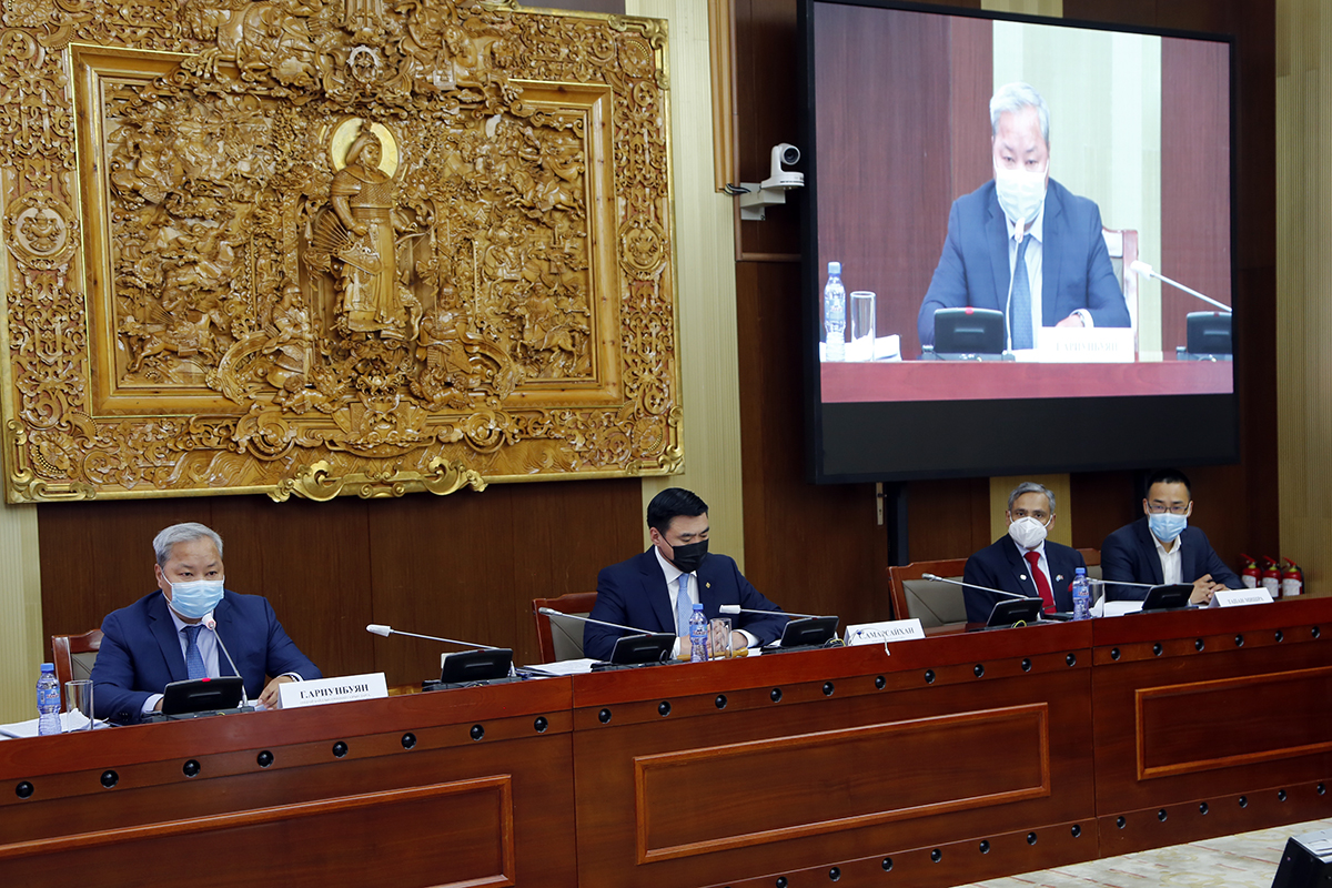 Гамшгийн эрсдэлийг бууруулах үндэсний зөвлөлийн хуралдаан боллоо Онцгой байдлын ерөнхий газар